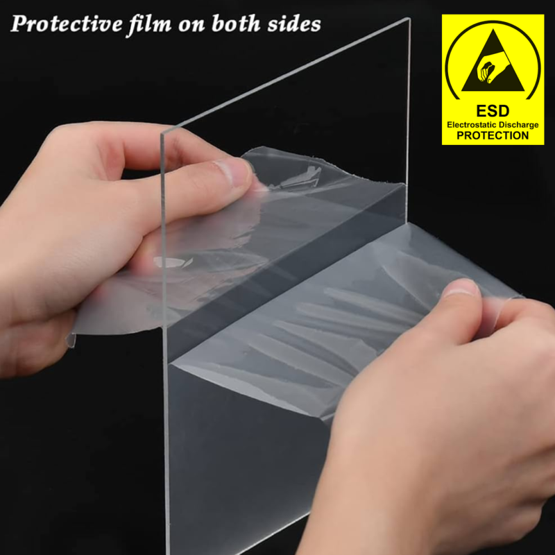 PMMA ESD Sheet | Cut TO Size ǀ Acrylic Antistatic Sheet ǀ 5mm -12X12 ...